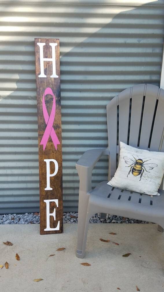 Breast Cancer Awareness Welcome Sign - Etsy