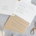 Rotating Invitation / Minimal Design Wedding Invitation / Boho Style - Etsy