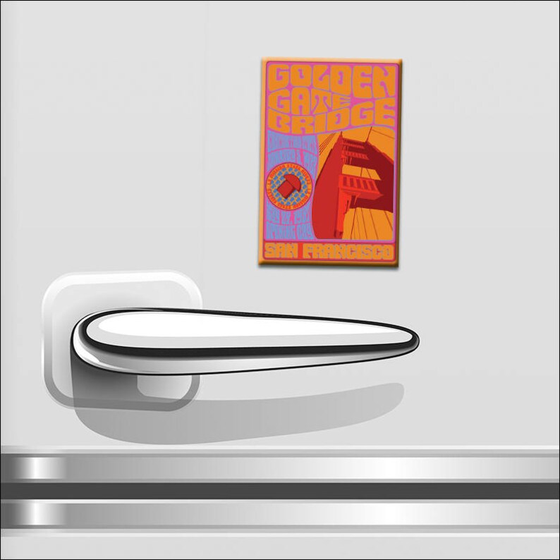 Golden Gate Bridge Magnet - Etsy