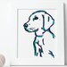 Custom Pop Art Pet Portrait 2 Color Illustration, Printable Digital ...
