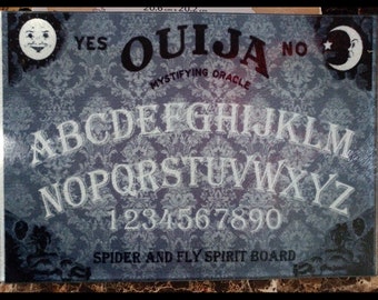 Ouija Style Glass Cheese Board/Serving Board Gothic Home | Etsy