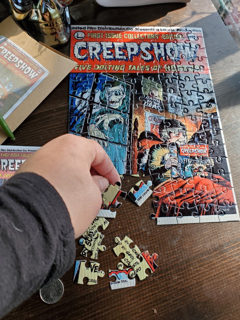 Creepshow Poster Printed Horror Puzzle Horror Gift Custom - Etsy