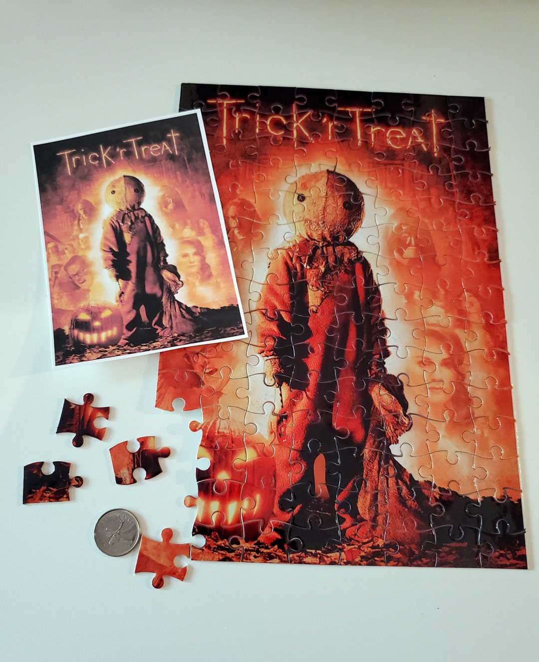 Sam Halloween Trick or Treat Movie Poster Puzzle 120 Piece Jigsaw ...