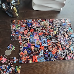 Horror Movie Poster Collage Puzzle 120 or 252 Pieces ~ Horror Puzzle ...