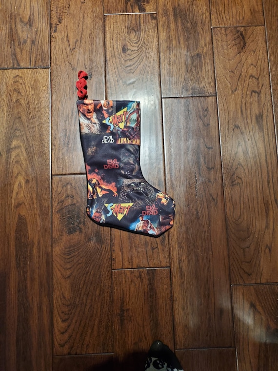 Evil Dead Printed Christmas Stocking Horror Decor Gift - Etsy Canada