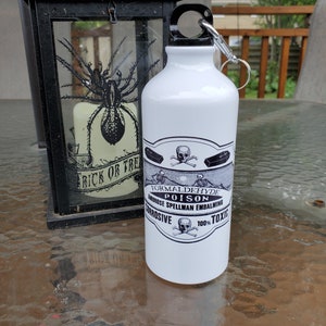 Formaldehyde Poison Label Water Bottle ~ 600 Ml Stainless Steel ...
