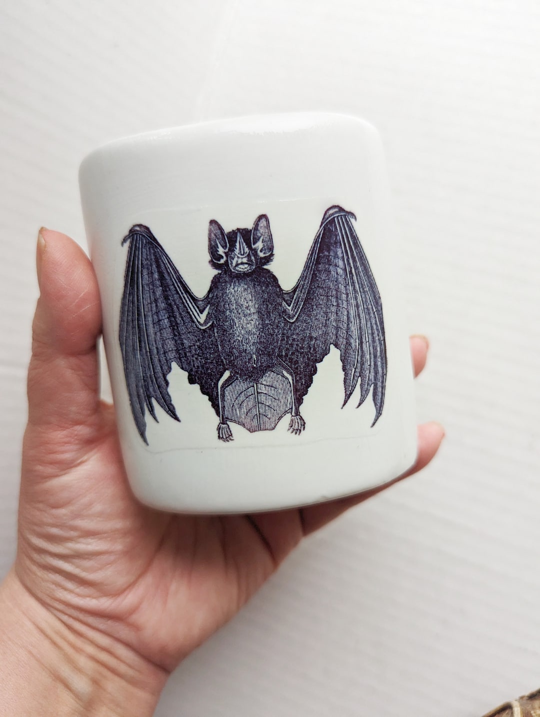 Bat Tooth Brush Holder Ceramic~ Gothic Home Decor ~ Victorian ...