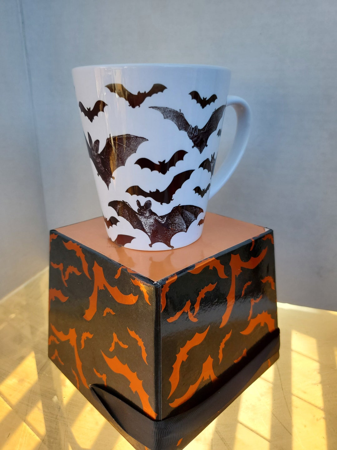 Bats in the Belfry 12 Ounce Latte Style Mug Dark Decor Horror ...