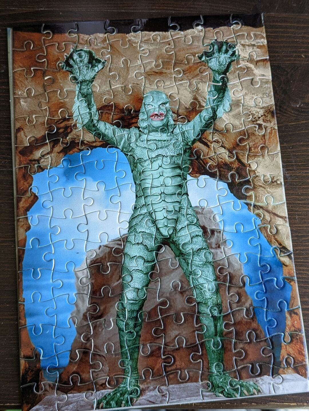 Gil Man Creature From the Black Lagoon Jig Saw Puzzle 120 Pieces ...