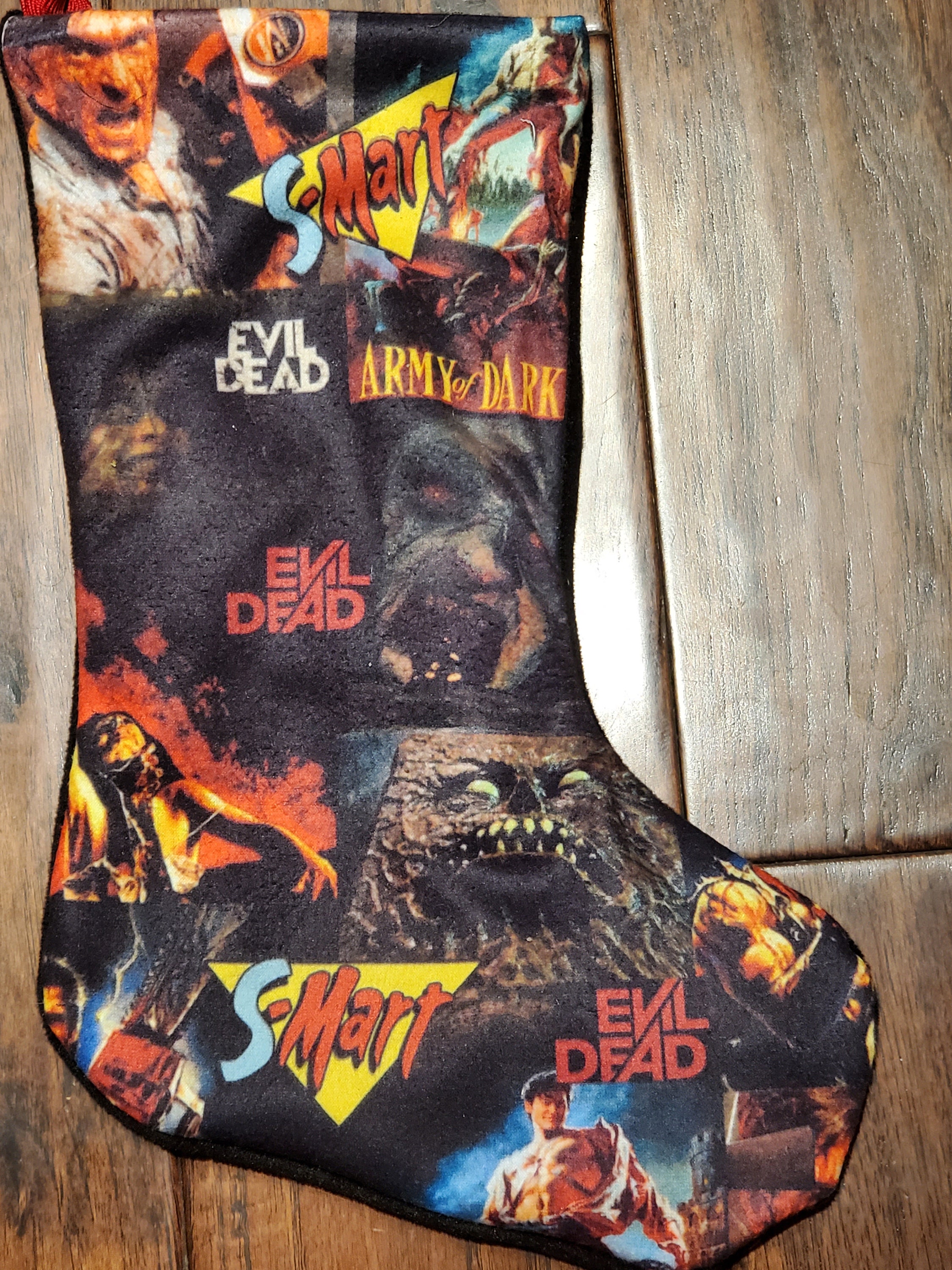 Evil Dead Printed Christmas Stocking Horror Decor Gift - Etsy Canada