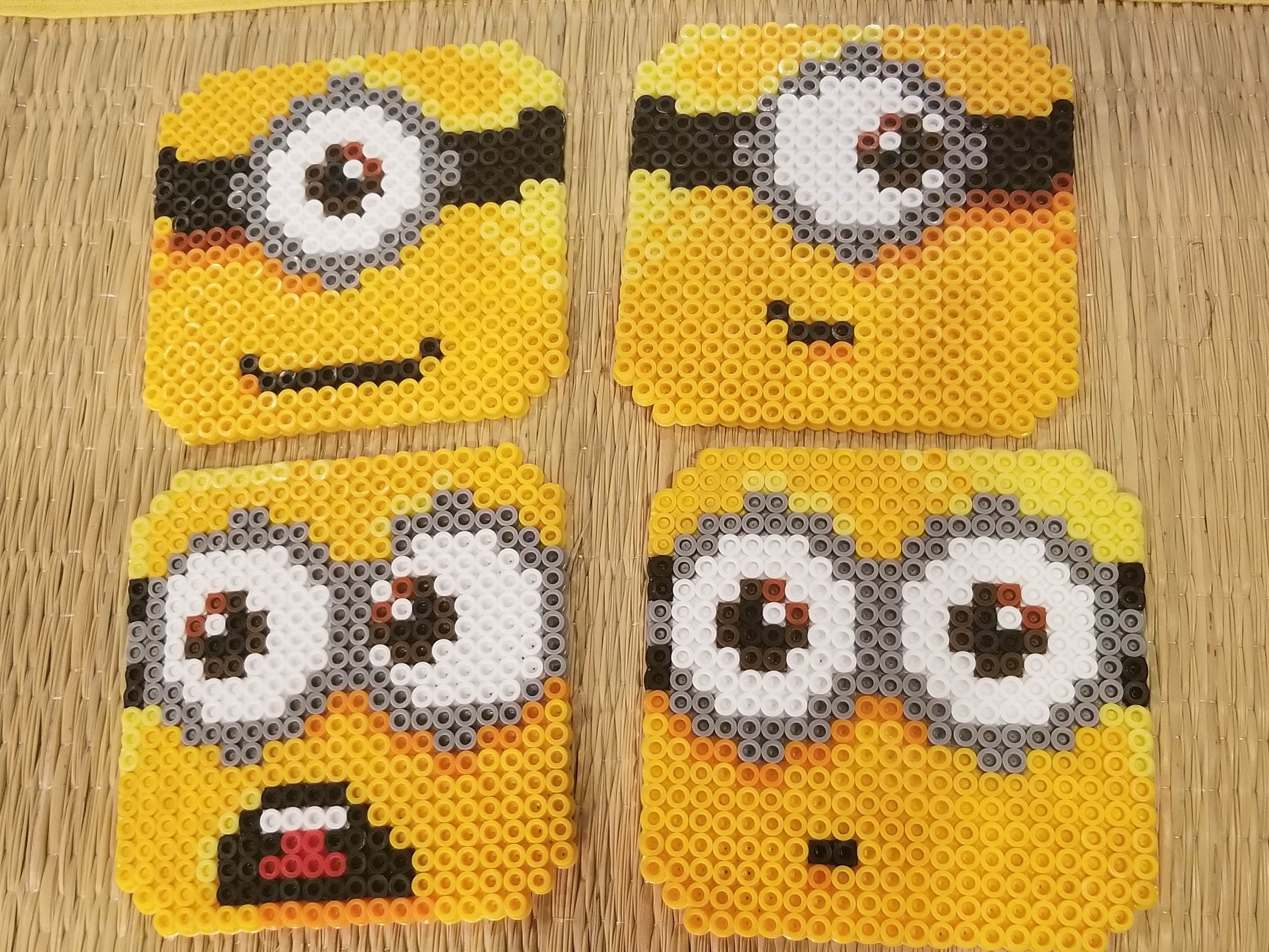 Minions Coaster Set - Etsy