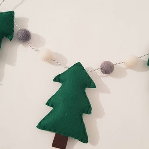 Felt Fir Tree Garland. Mountain Decor . Nursery Garland - Etsy UK