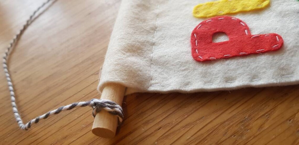 Play Time Banner. Felt Banner Decor. Nursery Wall Art - Etsy UK