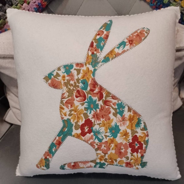 Hare Cushion - Etsy UK