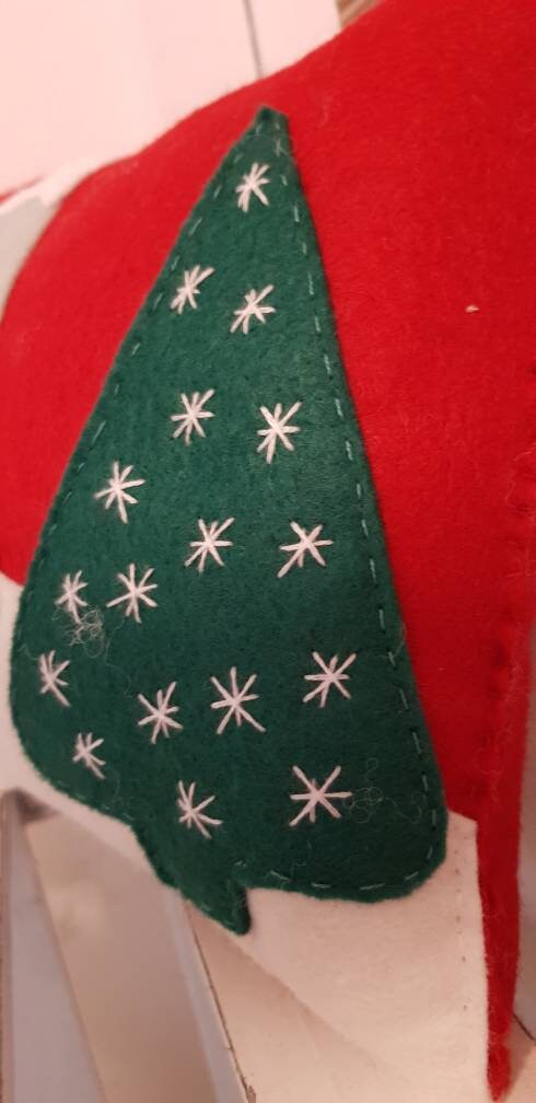 Felt Christmas cushions. Christmas decor Christmas gift | Etsy