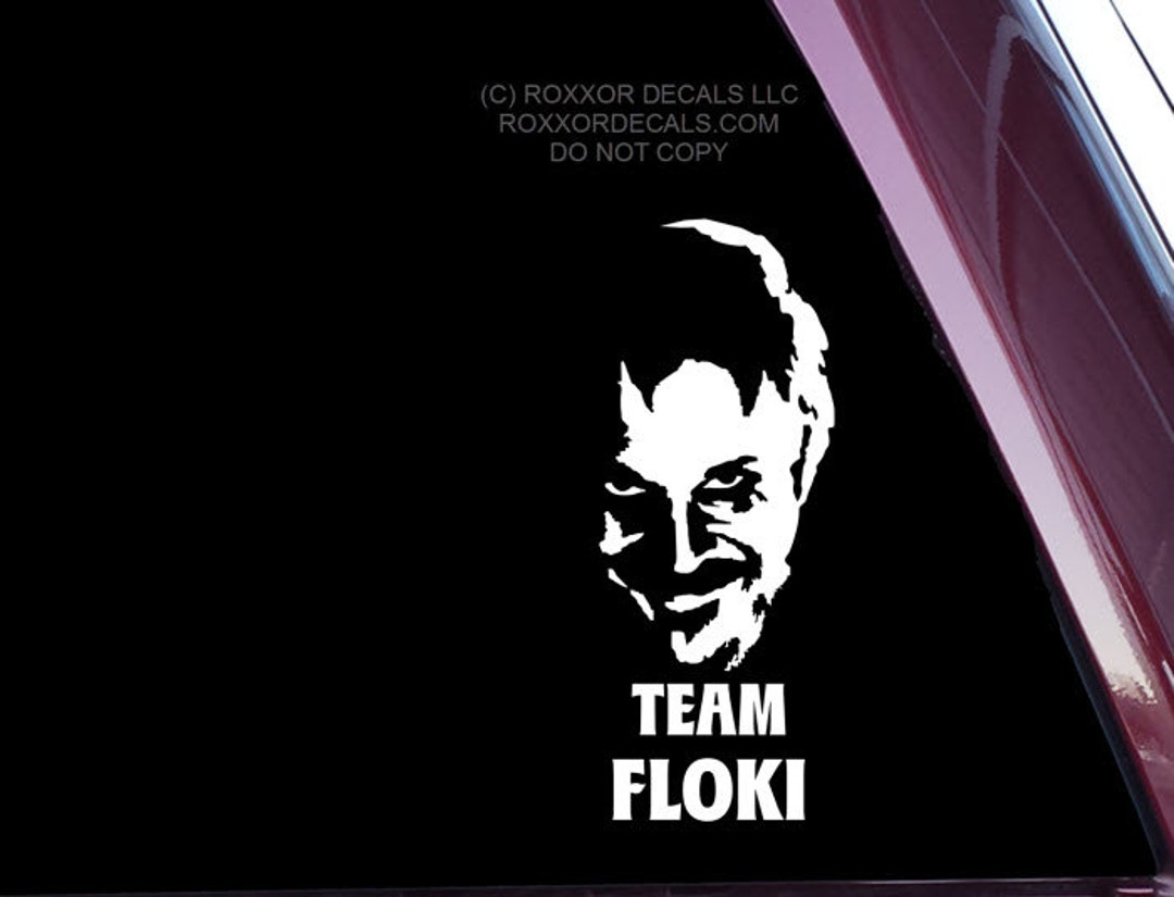 Team Floki -funny - Die Cut Decal / Sticker NOT PRINTED - Etsy