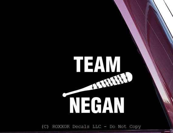 TEAM NEGAN Die Cut Decal / Sticker Not Printed C-25 | Etsy