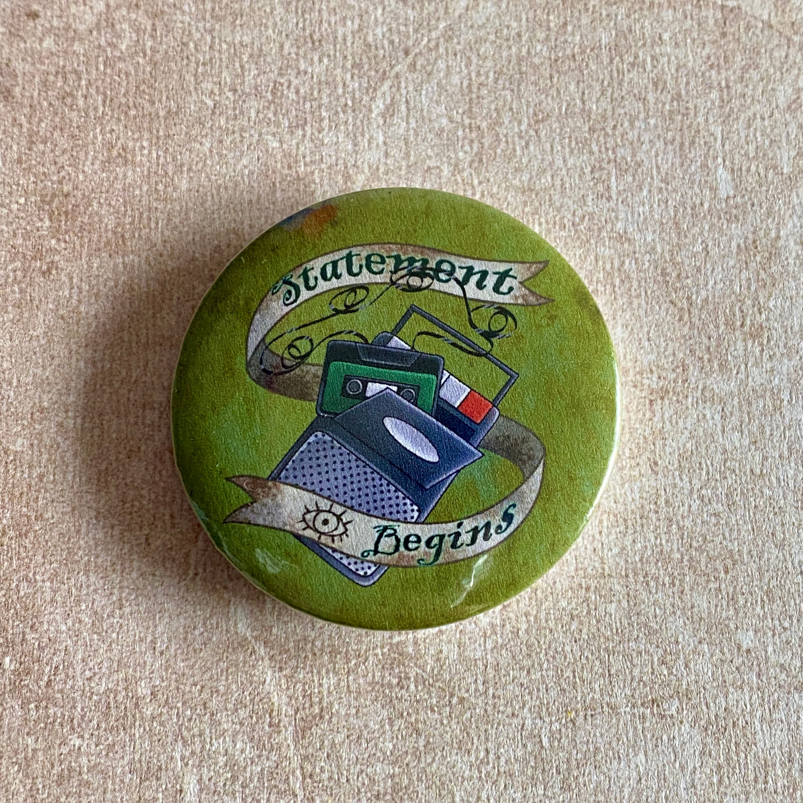 Ceaseless Watcher - Magnus Archives Inspired Pinback Button - Etsy