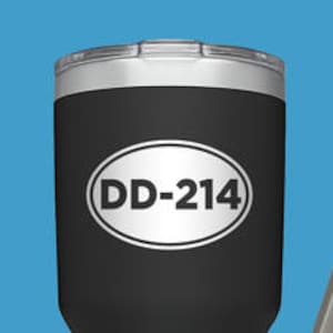 DD-214 Decal - Oval Decal / DD214 Decal / DD-214 Vinyl Decal / DD-214 ...