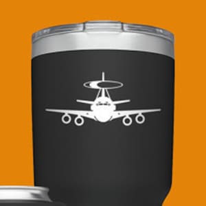 E-3 Sentry AWACS [cup Decal] E3 Sentry, E-3 AWACS, Boeing E-3 Tinker, E ...