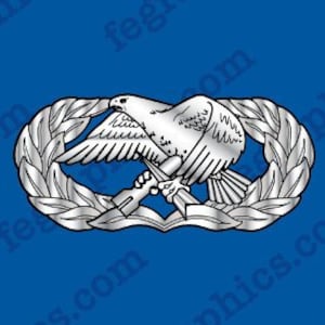 Maintenance Badge Decal (basic USAF) Full Color, MX Badge, MX Badge ...