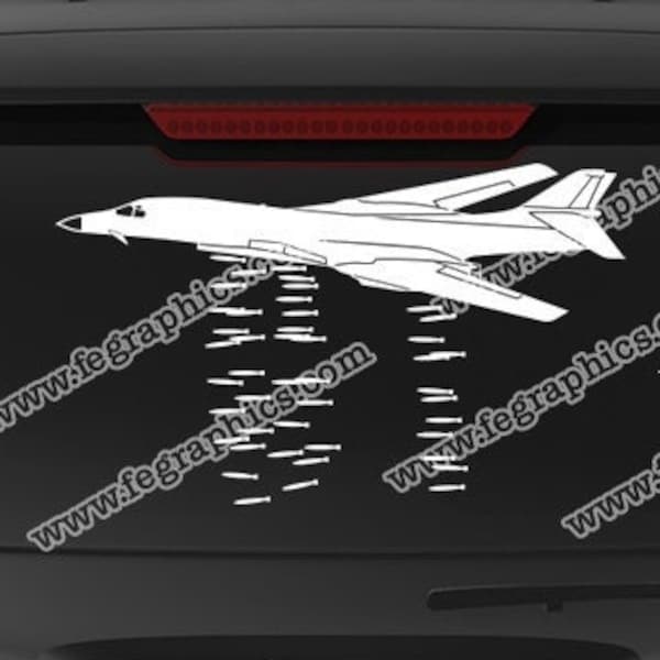 B1 B 1 Bomber Decal - Etsy
