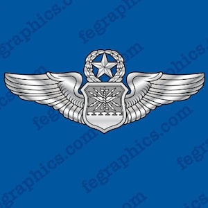 Navigator Wings Decal (master USAF) Full Color, Navigator Badge, Star ...