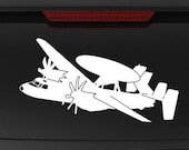 E-2 Hawkeye angle 1 E-2C E-2D E2 Vinyl Decal Sticker - Etsy