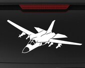 F-111 Aardvark Decal angle 1 F111 Vinyl Decal Aardvark - Etsy