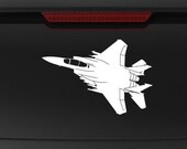 F-15E Strike Eagle angle 1 F15E Vinyl Decal Sticker F-15 | Etsy
