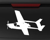 Cessna 337 angle 1 Cessna 337 Decal Cessna 337 Sticker - Etsy