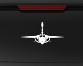 EF-111 Raven swept Wing Front EF111 Vinyl Decal, Raven Decal, Aardvark ...