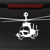 MH-47 Chinook [front] MH47 Chinook Decal, CH-47C Chinook Sticker, Vinyl ...