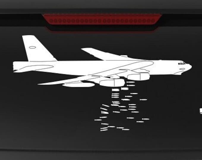 B-52 Decal front Clean B52 Stratofortress buff - Etsy