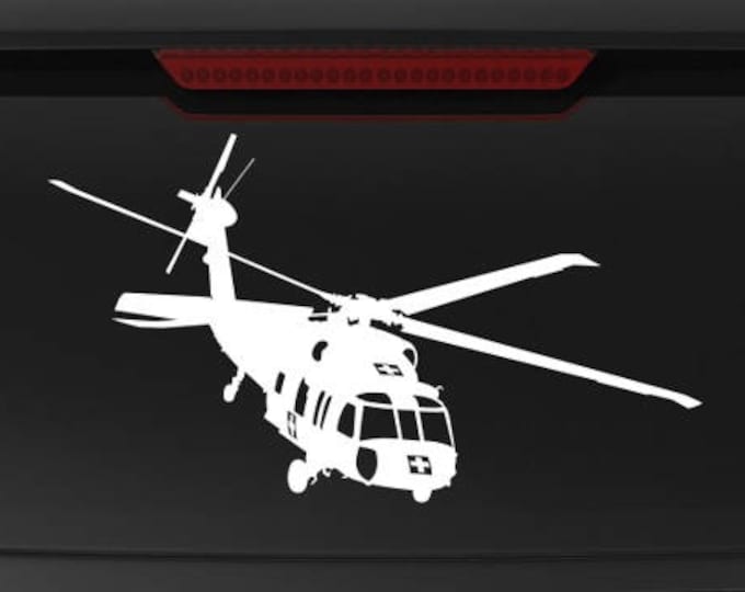 SH-3 Sea King rescue Swimmer Front SH3 Decal, Seaking Sticker, S-61 ...