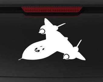 Sr71 Blackbird Decal - Etsy
