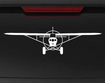 Piper J-3 Cub front Piper J3 Cub Decal Piper J-3 Cub Decal | Etsy