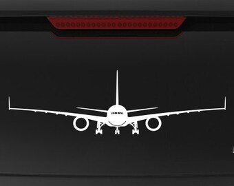 Boeing 777-300ER front 777-300 Decal 777 Sticker Boeing - Etsy