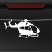 Eurocopter EC145 angle 1 EC145 Decal Eurocopter EC145 | Etsy