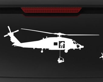 HH-60 Decal RESCUE 1 HH60 Pave Hawk Vinyl Decal / Sticker H60 Decal H60 ...