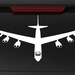 B-52 Decal [ Front Down ] B52 Stratofortress "buff" Decal, B-52 Sticker ...