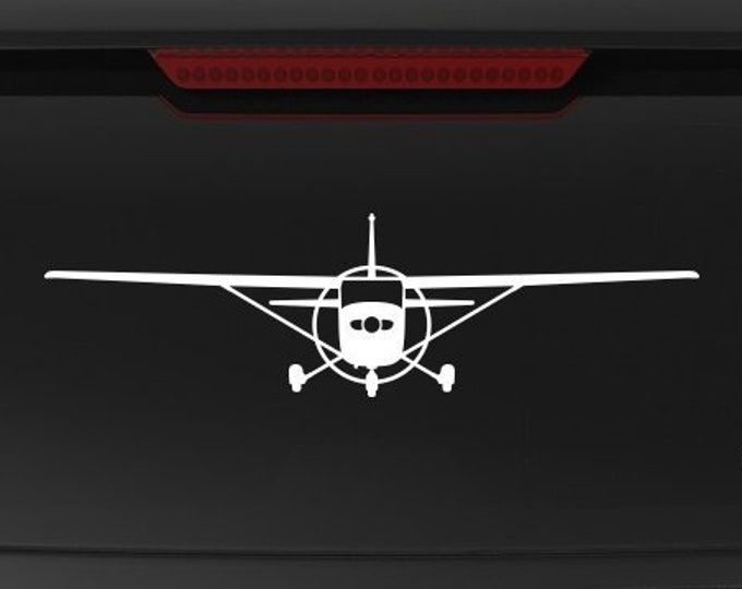 Cessna 182 front Cessna 182 Decal, Cessna 182 Sticker, Cessna Decal ...