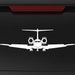 Boeing 777-200 front 777-200 Decal, 777 Sticker, Boeing 777, Aircraft ...