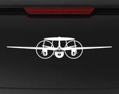 E-2 Hawkeye Decal front E-2C E-2D E2 Vinyl Decal Sticker - Etsy
