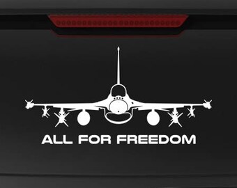 F16 vinyl decal | Etsy