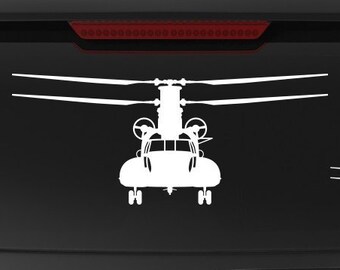 Chinook Helicopter Sticker - Etsy