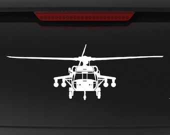 Uh60 Black Decal - Etsy