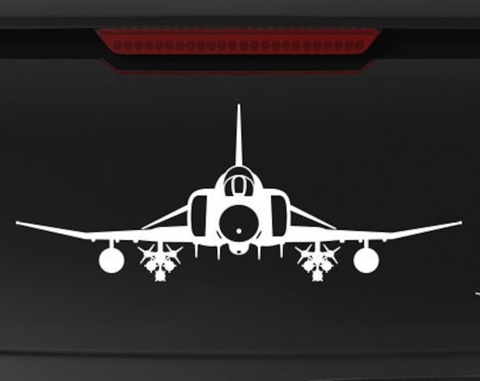 F-4 Phantom II front Loaded F4 Decal F-4 Sticker Wild - Etsy
