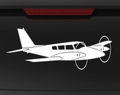 Piper PA-30 Twin Comanche Round Inlets angle 1 Piper PA30 Comanche ...