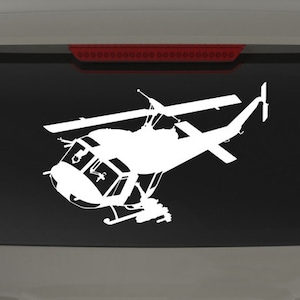 UH-1 Decal - Gunship - UH1 Decal / UH1 Vinyl Decal / UH1 Sticker / UH-1 ...